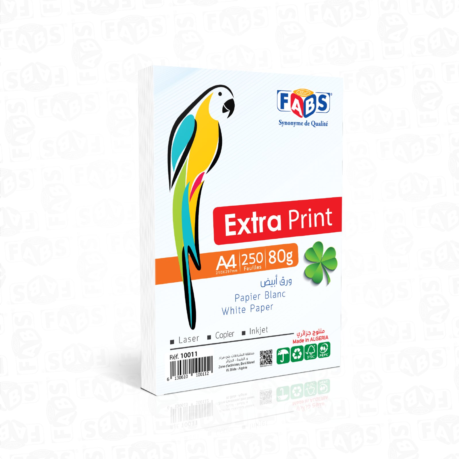 Papier A4 Blanc 80g | Extra Print - FABS-dz